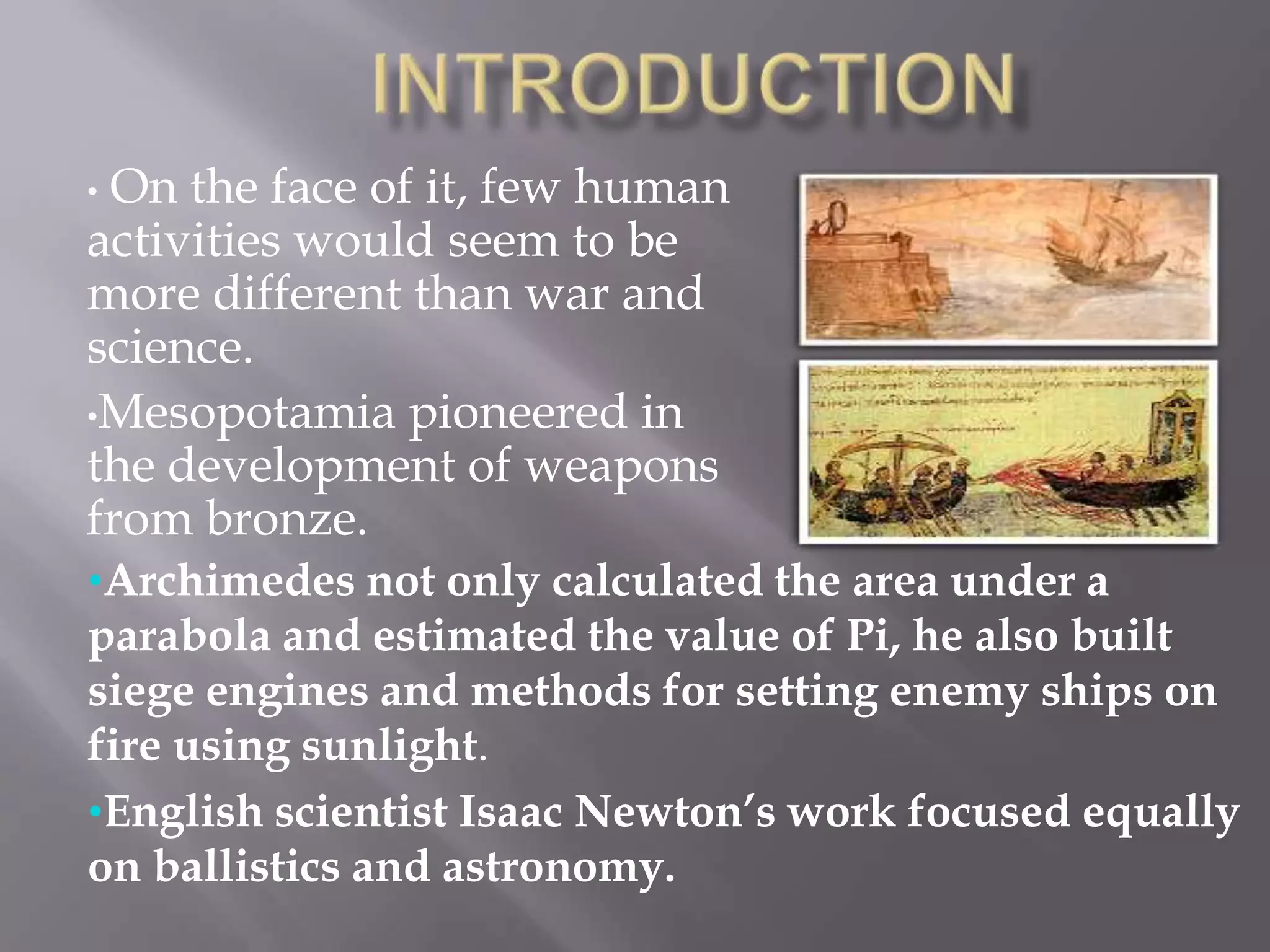 Science and world war II | PPTX