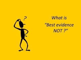 Science based evidence based practise in ayurveda | PPT