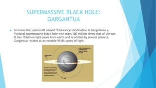 Science behind the movie ‘interstellar’ | PPTX