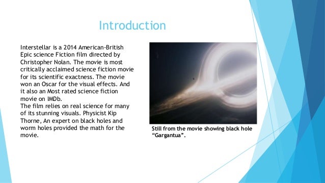 Science behind the movie ‘interstellar’