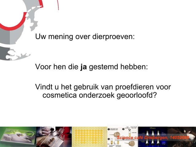 Dierproeven en alternatieven voor dierproeven | PPT