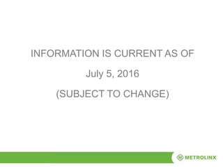 Science centre station open house | PPTX