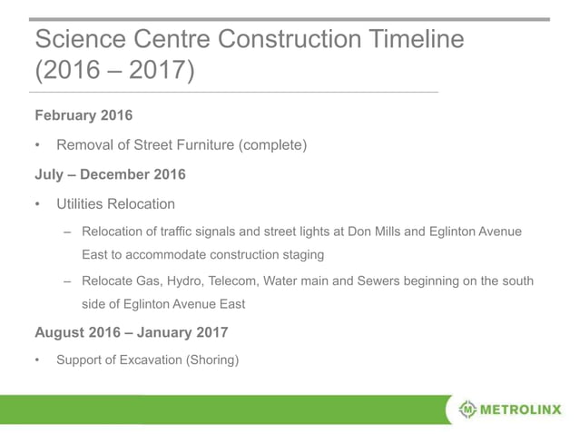 Science centre station open house | PPT