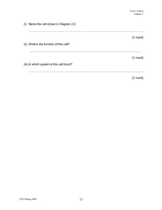 Science chapter 2 | DOC