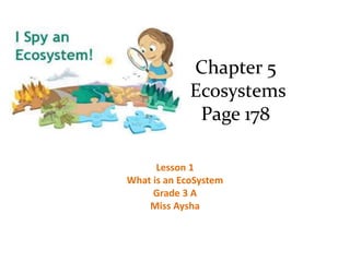 Science chapter 5 lesson 1 | PPTX