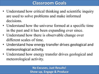 Science class expectations | PPTX