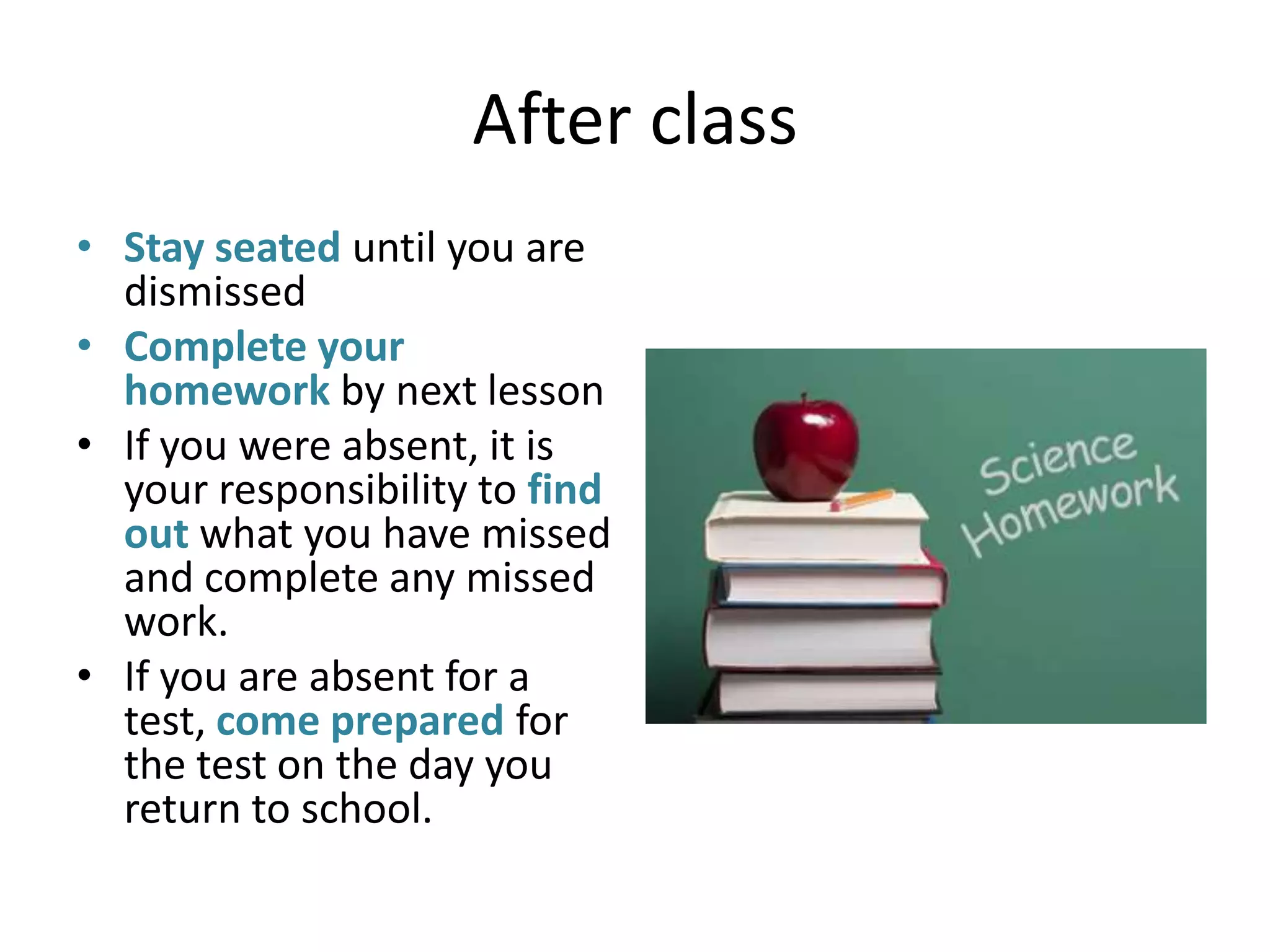 Science classroom rules | PDF