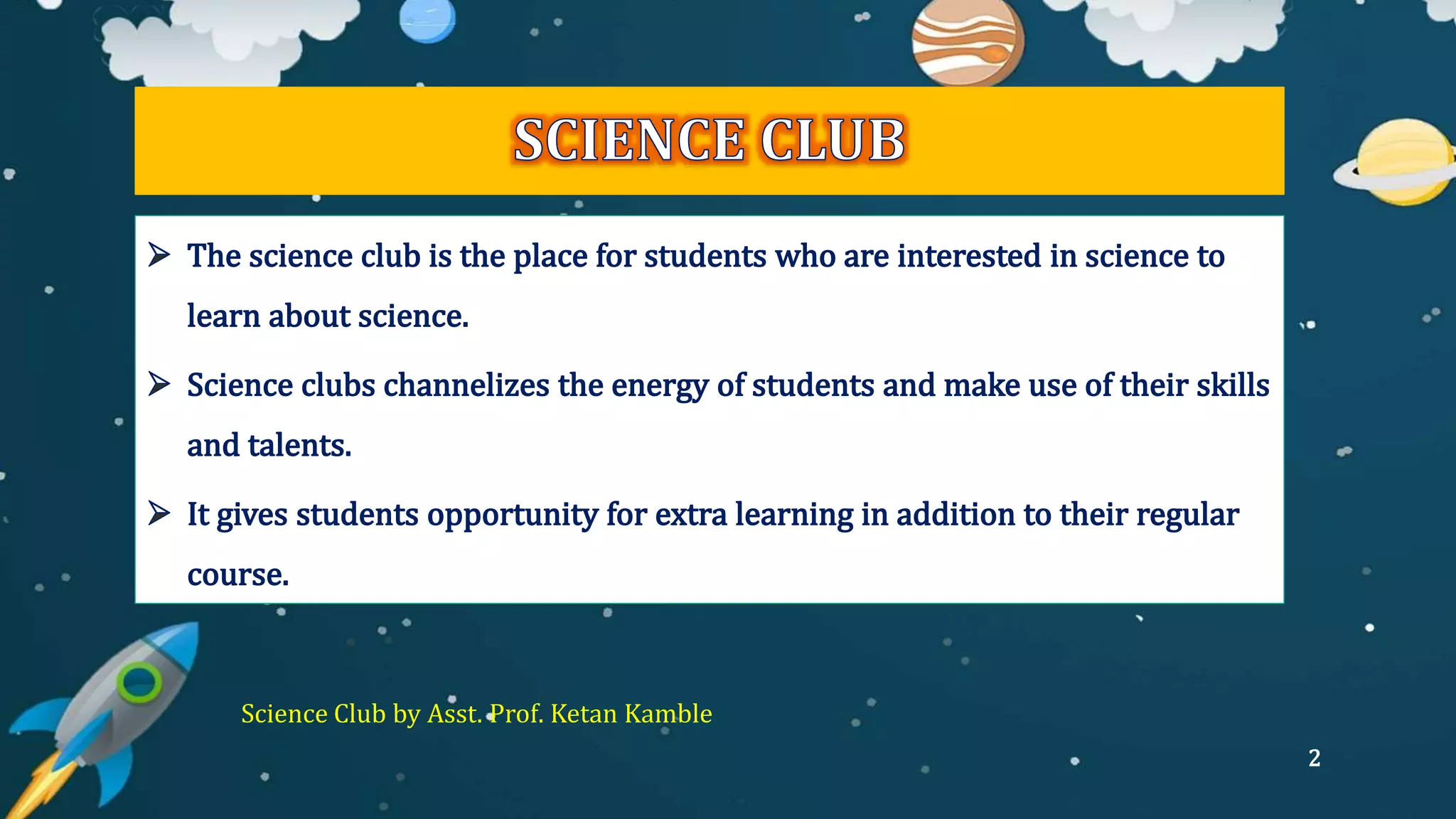 Science club | PPT