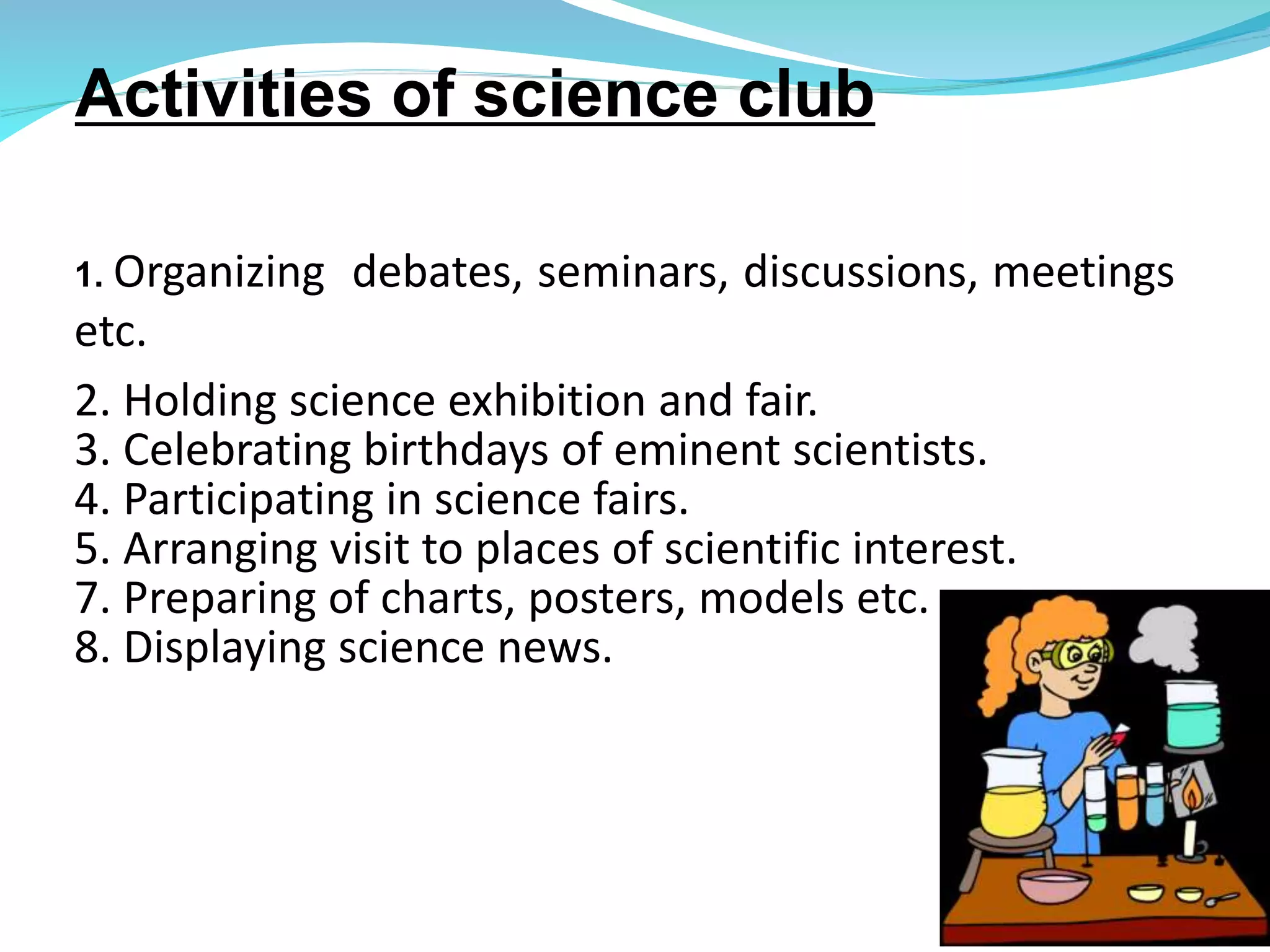 Science club | PPT | Secondary Education | Education
