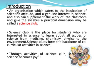 Science club | PPT