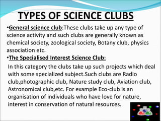 Science club | PPT