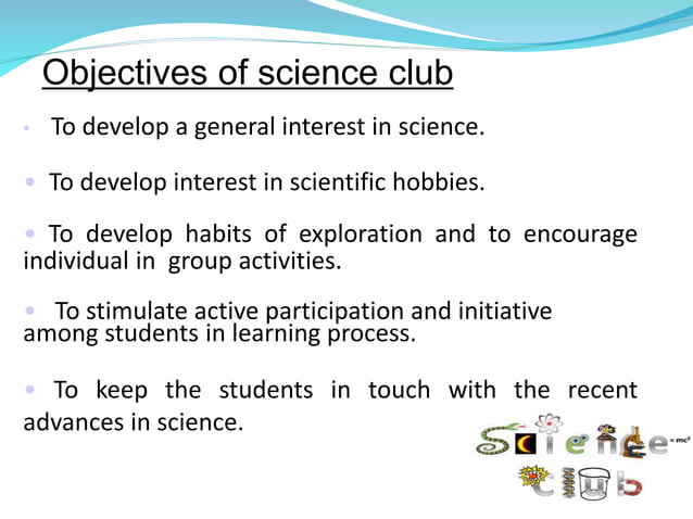 Science club | PPT | Secondary Education | Education