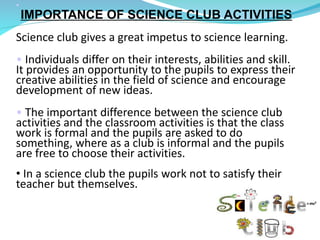 Science club | PPT