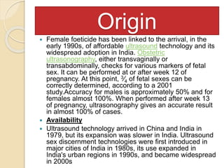 Female Foeticide | PPTX