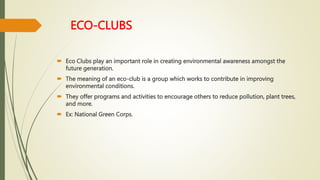 SCIENCE CLUBS, NATURE CLUBS AND ECO CLUBS PPT.pptx