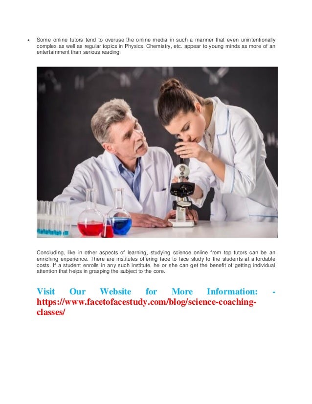 Science Coaching Classes