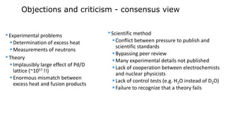 What is science? What isn't? A look at cold fusion | PPT
