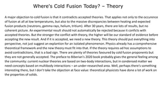 What is science? What isn't? A look at cold fusion | PPT