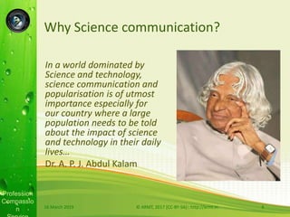 Science Communication in Assam | PPTX