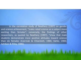 Science competency based nat intervention program: PAPER PRESENTATION | PPT