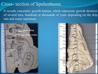 Speleothems as archives in Paleoclimatic studies | PPTX
