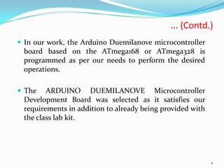 Science congress presentation | PPTX | Radio Control | Hobbies & Interests