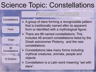 Constellations | PPT