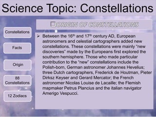 Constellations | PDF