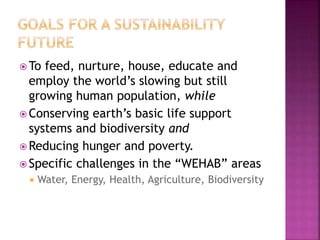 Science and Technology for sustain Future | PPTX