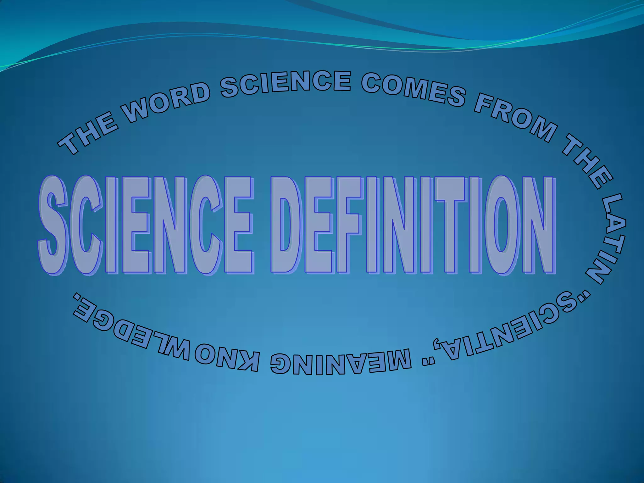 Science definition | PPTX