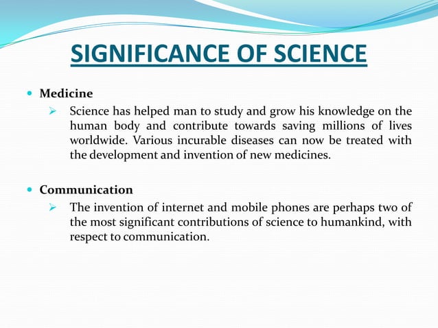 Science definition | PPTX | Science