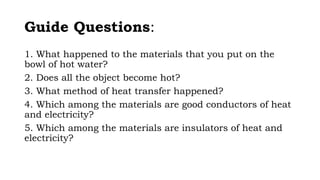 Science demo (Good conductors of heat and electricity).pptx