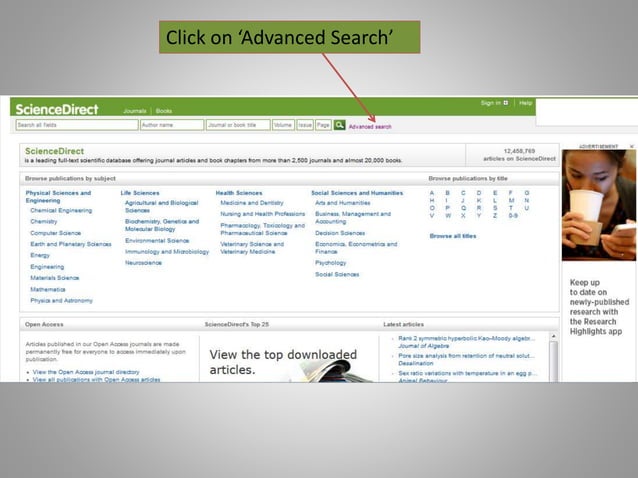 ScienceDirect | PPTX