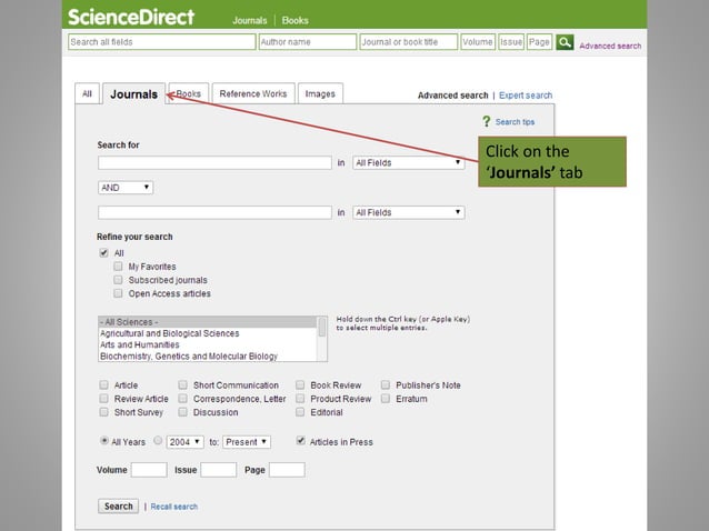 ScienceDirect | PPTX