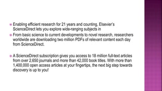 ScienceDirect.pptx