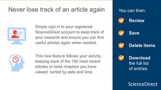ScienceDirect | PPTX
