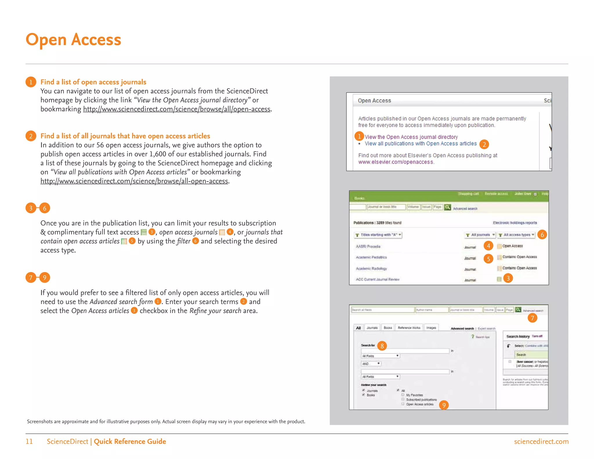 Sciencedirect quick-reference-guide | PDF