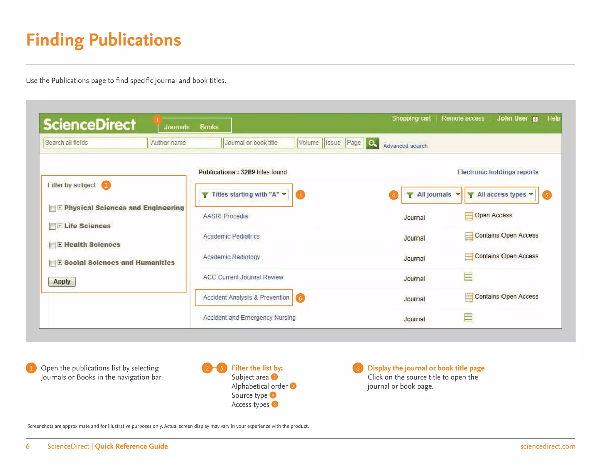 Sciencedirect quick-reference-guide | PDF