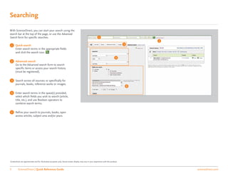 Sciencedirect quick-reference-guide | PDF