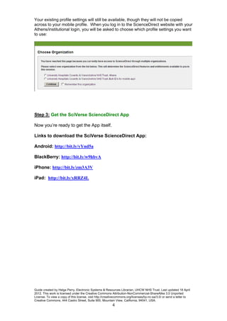 Science direct id setup | PDF | Technology & Computing
