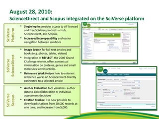 Science direct presentation - FCCC | PPTX