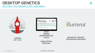 Personalising CRISPR Genome Editing || Edward Perello || Disruptor Stories | PPTX | Desktops ...
