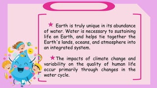 WATER IN THE ENVIRONMENT pptx........... | PPTX