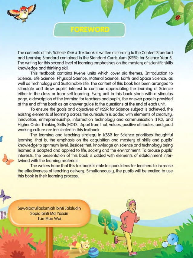 Science dlp text book year 5 kssr | PDF