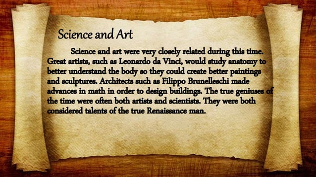 Science during renaissance period | PPTX | Geography | Science