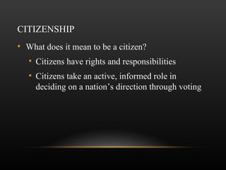 Science education for global citizenship | PPT