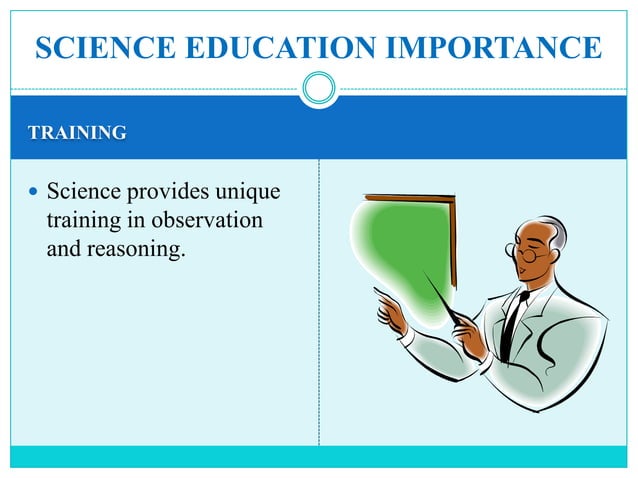 Science education importance | PPTX