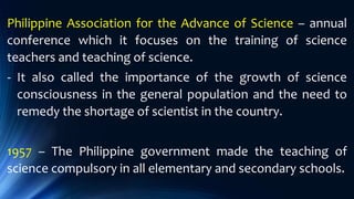Science Education in the Philippines | PPTX