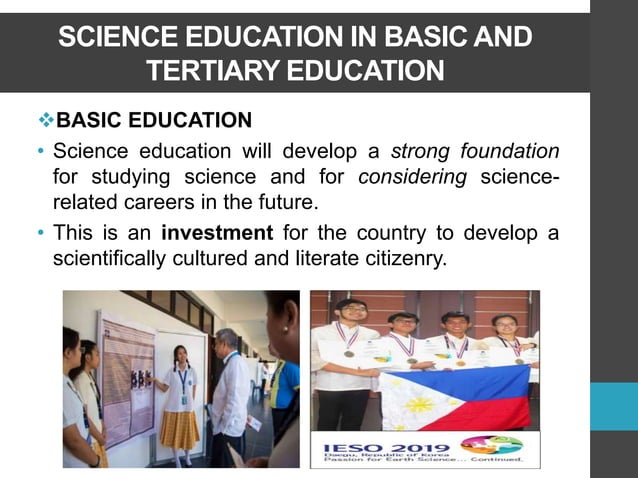 SCIENCE EDUCATION IN THE PHILIPPINES.pptx