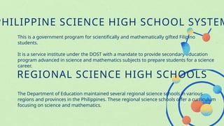 SCIENCE EDUCATION IN THE PHILIPPINES.pptx
